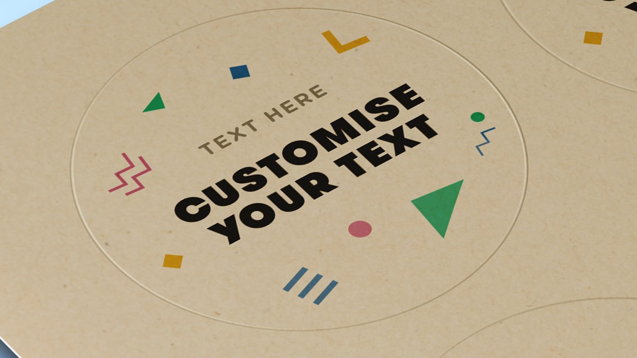 Kraft Brown Paper Labels & Stickers | Avery