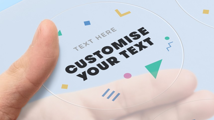 Frosted Clear Labels & Stickers | Avery