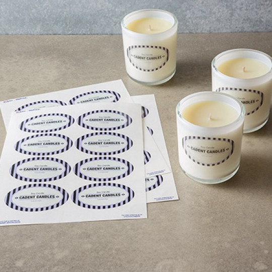 candle labelling