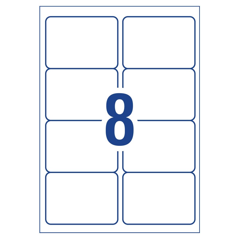 Word Template for Avery J8165 | Avery