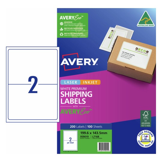 Premium Labels with AveryEco™ | Avery